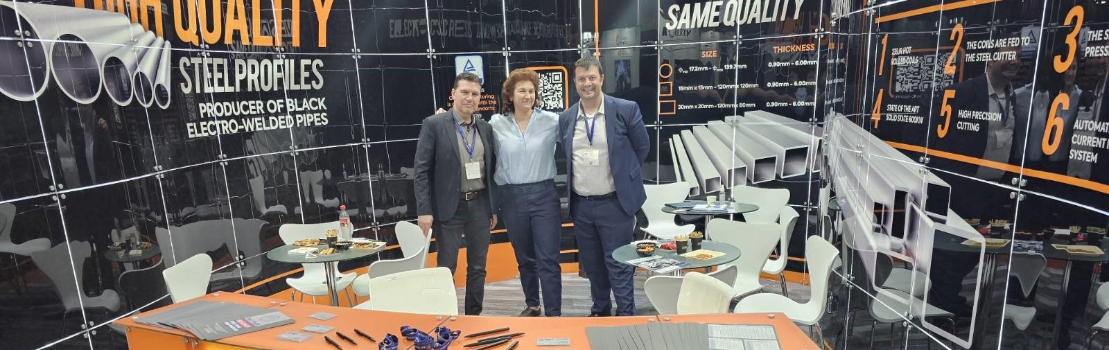 Ползотворни срещи на изложение Tube and Wire 2024 - High Quality Steel ...